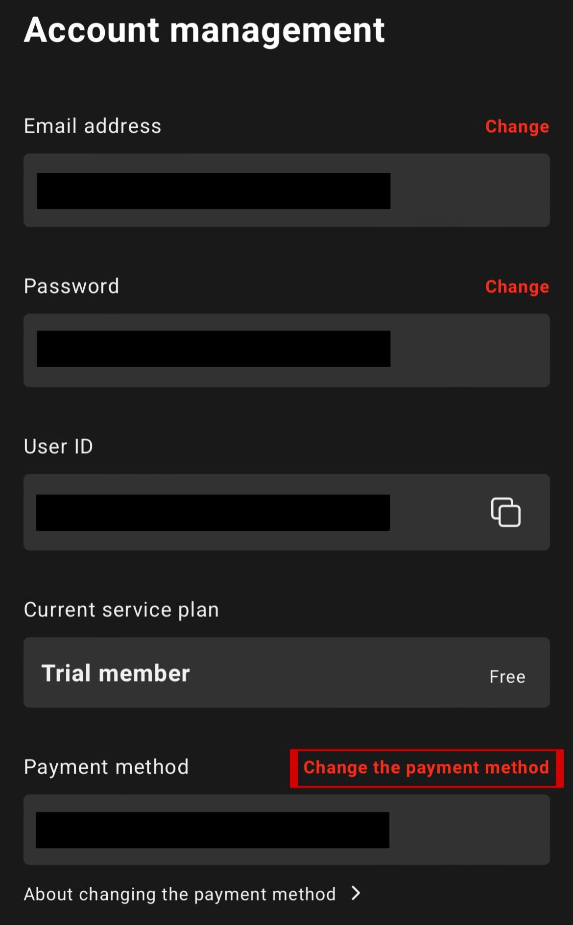 How to change payment methods – DDTサービスデスク